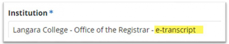 How to order official transcripts